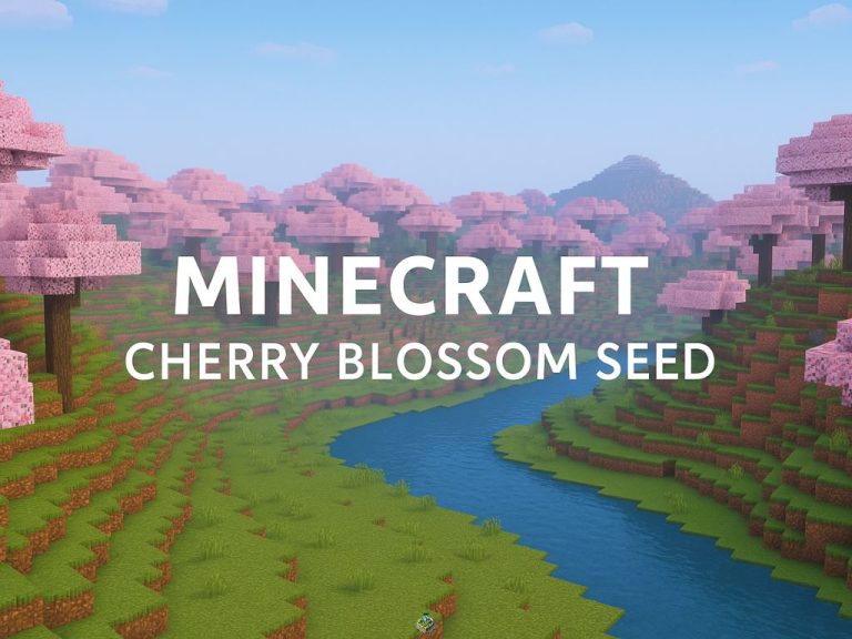 Best Minecraft Cherry Blossom Seeds: Stunning Worlds - Free Builders