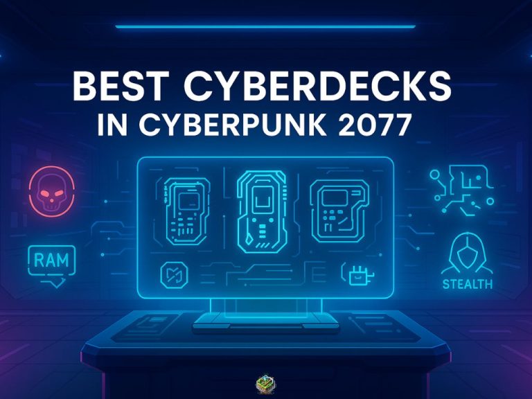 Best Cyberdecks in Cyberpunk 2077 (2025 Guide) - Free Builders