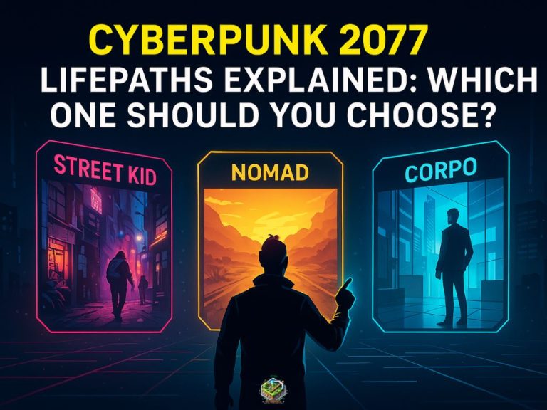 Cyberpunk 2077 Lifepaths: Street Kid, Nomad, or Corpo? - Free Builders