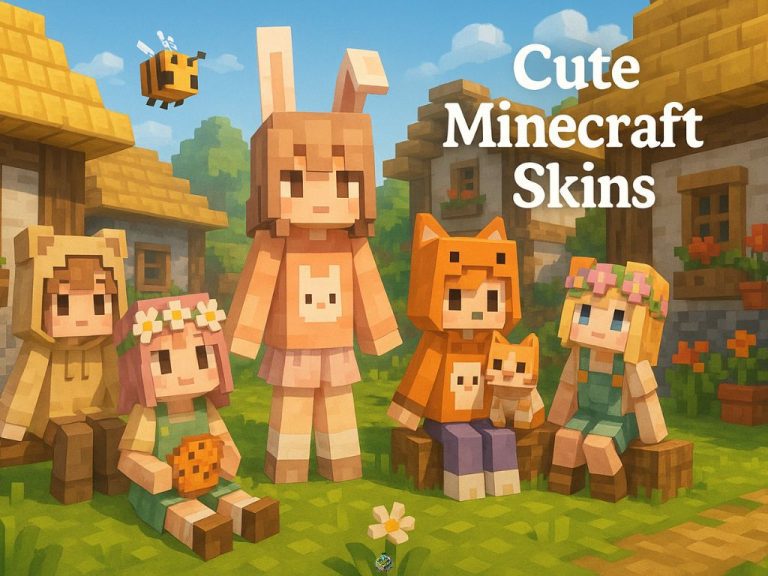 Top 15 Cute Minecraft Skins That Will Melt Your Pixelated Heart - Free ...