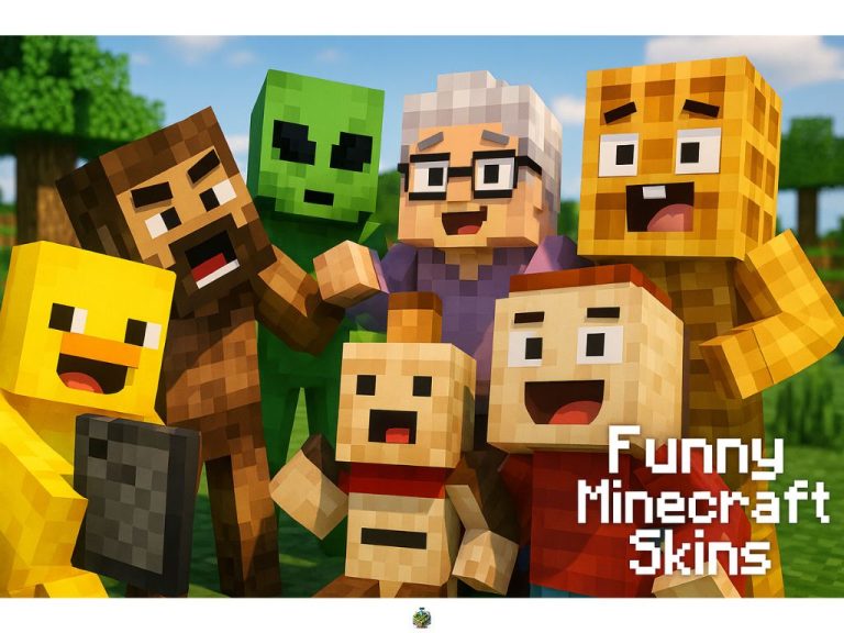 15 Funny Minecraft Skins That Will Break the Chat in 2025 - Free Builders